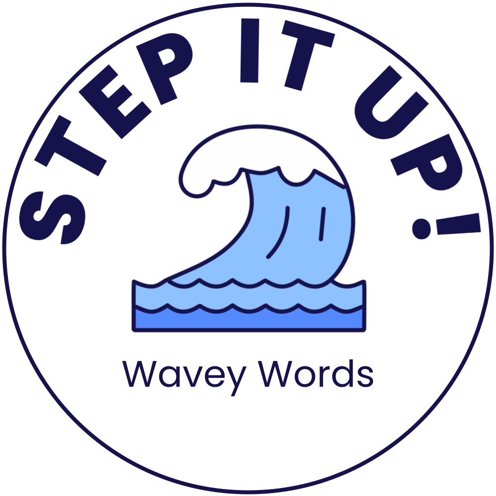 SLJ Wavey Words – Alliteration Poem Step-It-Up – Blane @ Hay Park School